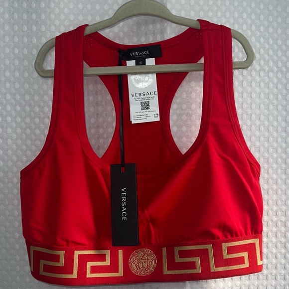 Versace | Intimates & Sleepwear | Versace Sports Bra Nwt | Poshmark